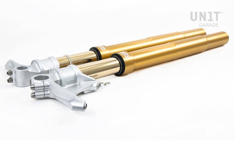 Front suspension Ohlins R nineT gold