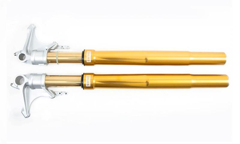 Front suspension Ohlins R nineT gold