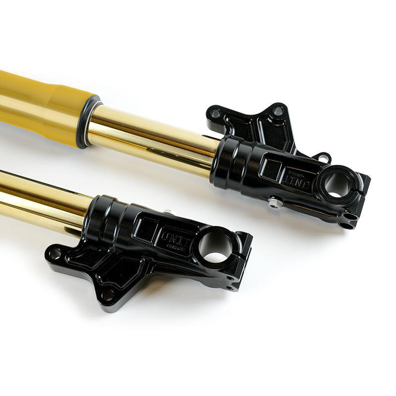 Ohlins USD fork kit + Unit Garage triple clamp (standard height)