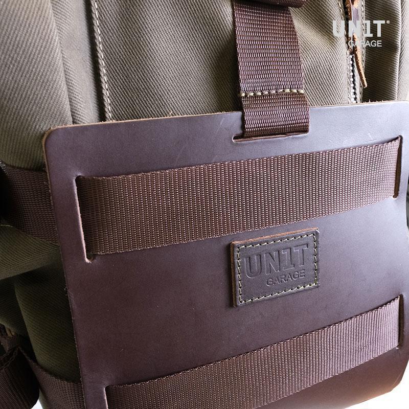 Carrying system in aluminum with adjustable leather front, Quick ...