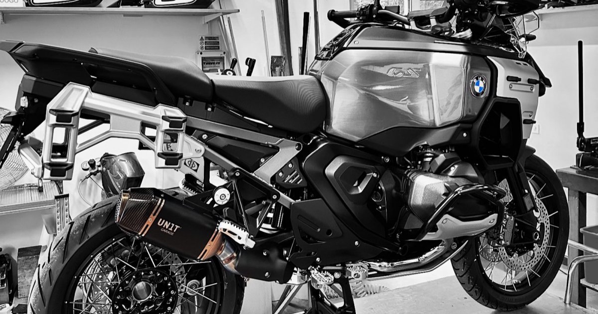 BMW R1300GS ADV Exhausts and Engine Protection