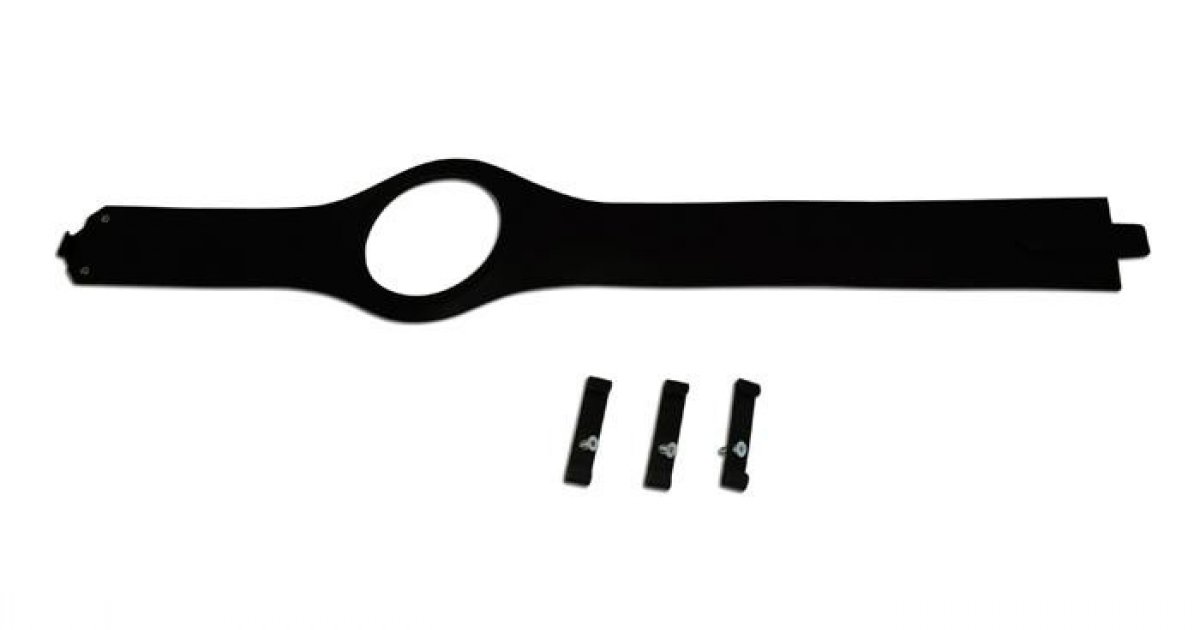 Tank belt in grain leather for 2008-2012 models