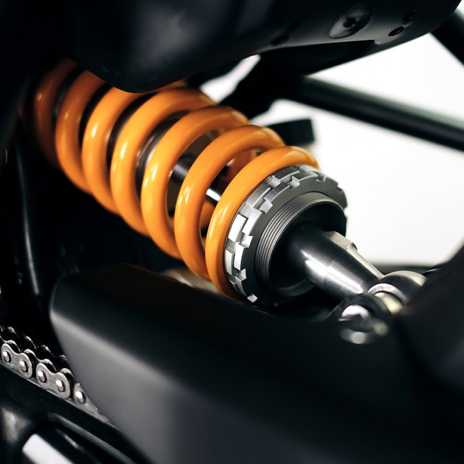 Öhlins S46DR1 Rear Shock Absorber, Royal-Enfield Himalayan 450 (2024 ...