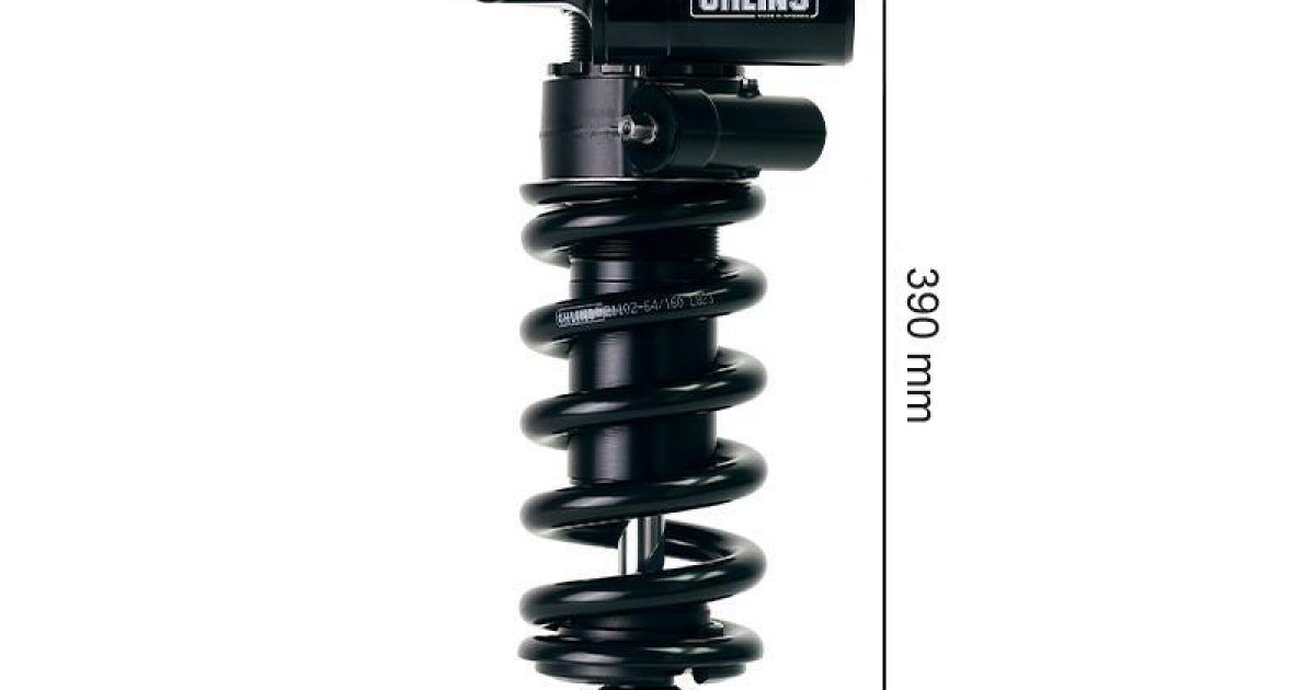 Rear shock absorber Öhlins R nineT BlackLine (high version 390mm)