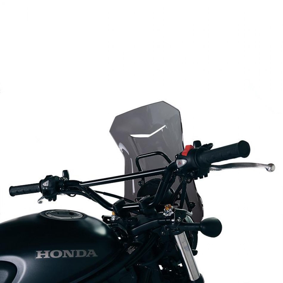 Windshield with GPS support for Honda CL