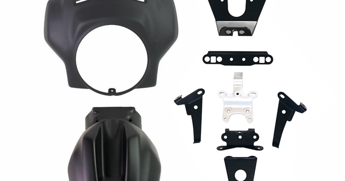 Windshield Fenouil+front fender BMW R12 NineT