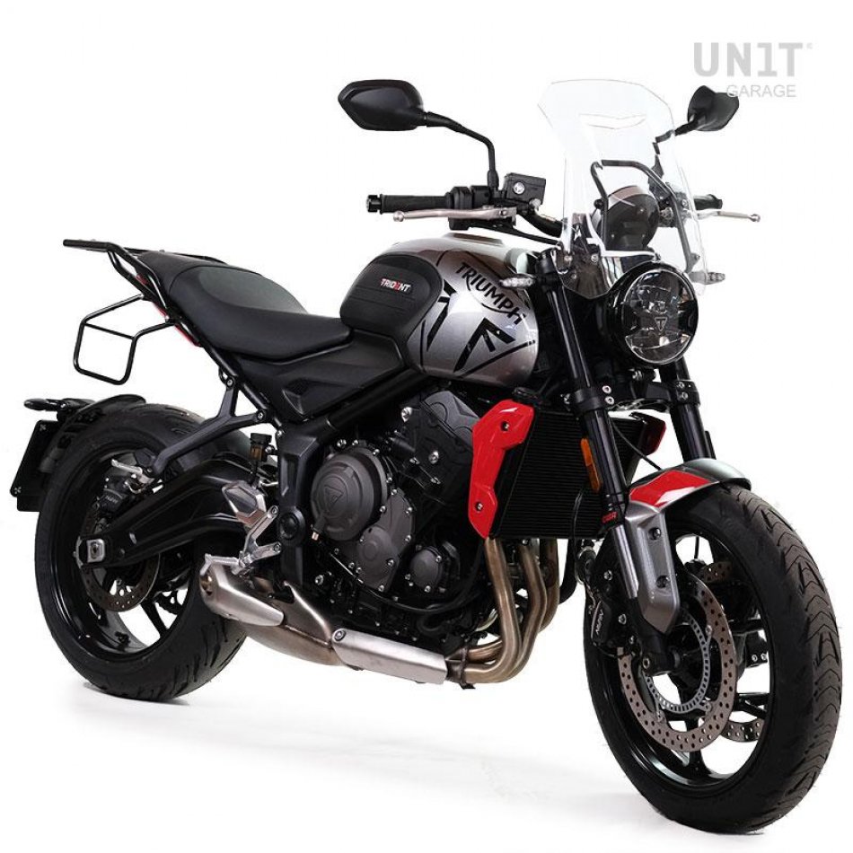 Windshield with GPS support for Triumph Trident 660