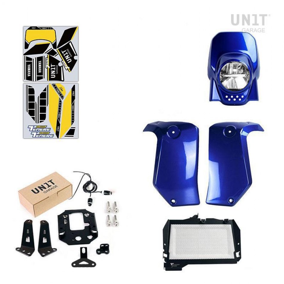 Kit Yamaha Ténéré 700 Classic Icon Blue (extreme edition or with high ...