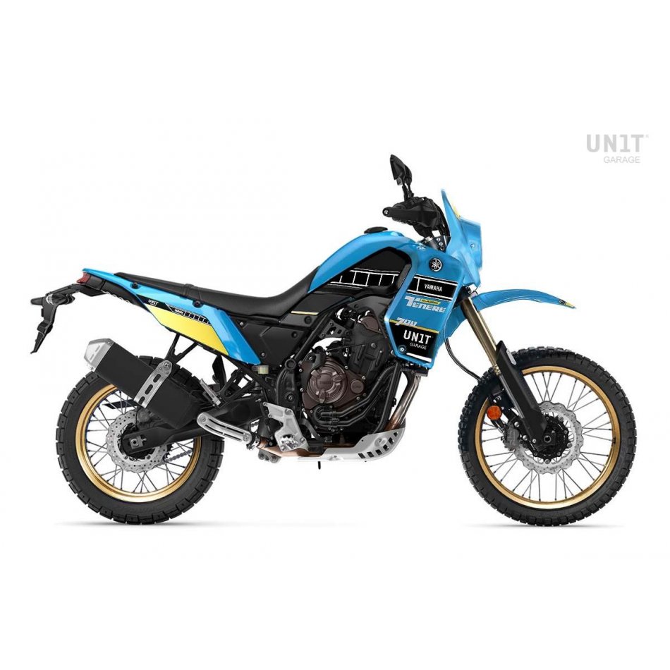 Kit Yamaha Ténéré 700 Classic Sky Blue (extreme edition or with high ...