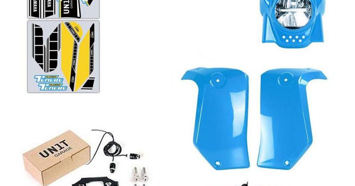 Kit Yamaha Ténéré 700 Classic Sky Blue (extreme edition or with high ...