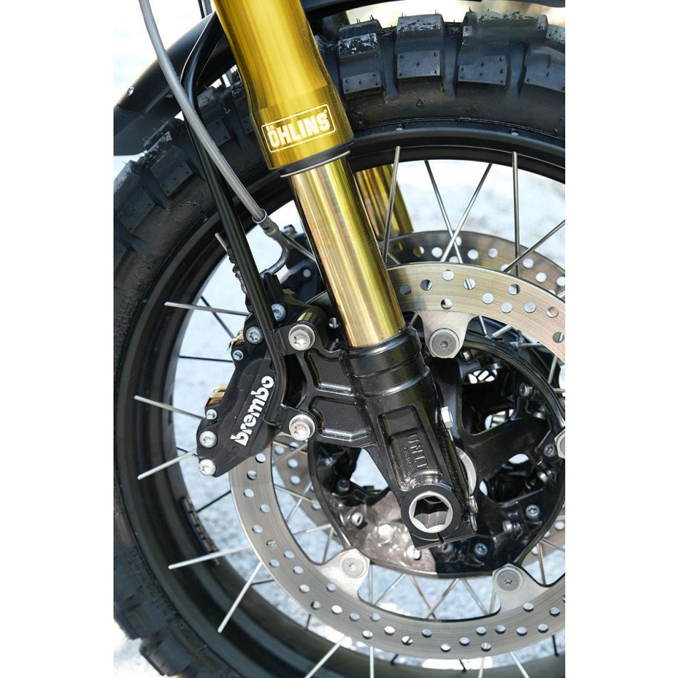 Ohlins USD fork kit + Unit Garage triple clamp (standard height)