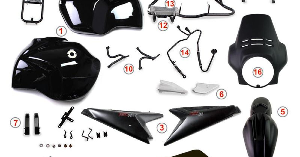 Kit R120 G/S ADV 40th (2004-2012)