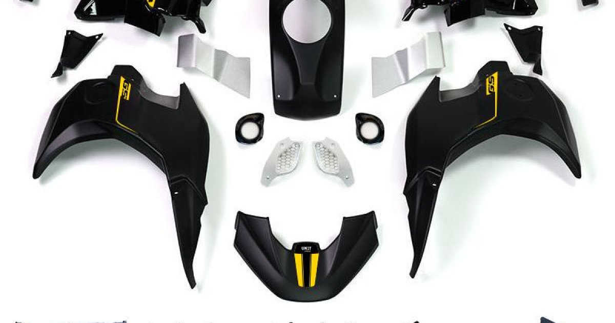 Kit RAD R1200GS (2013-2016) (YELLOW 40th- MATT BLACK)