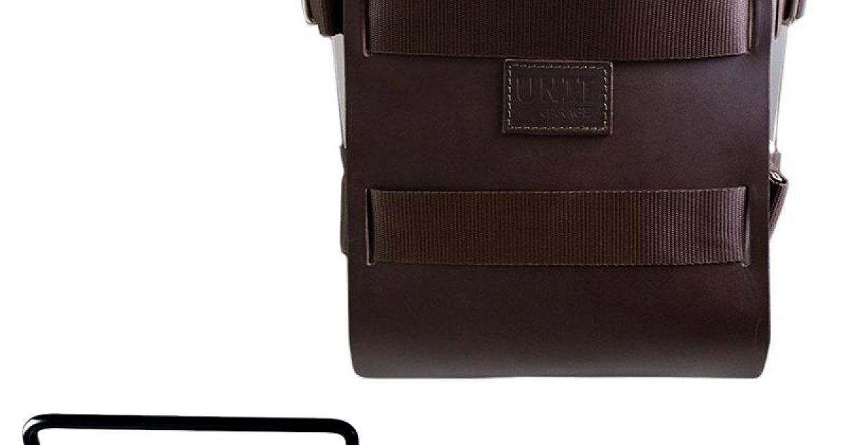 Carrying system in aluminum with adjustable leather front and Quick ...