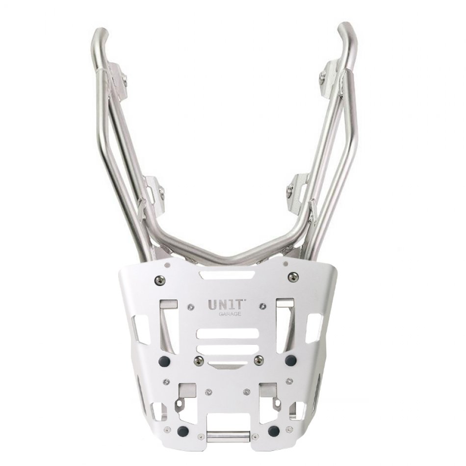 Rear luggage rack with passenger grip BMW R1300GS (silver colour)