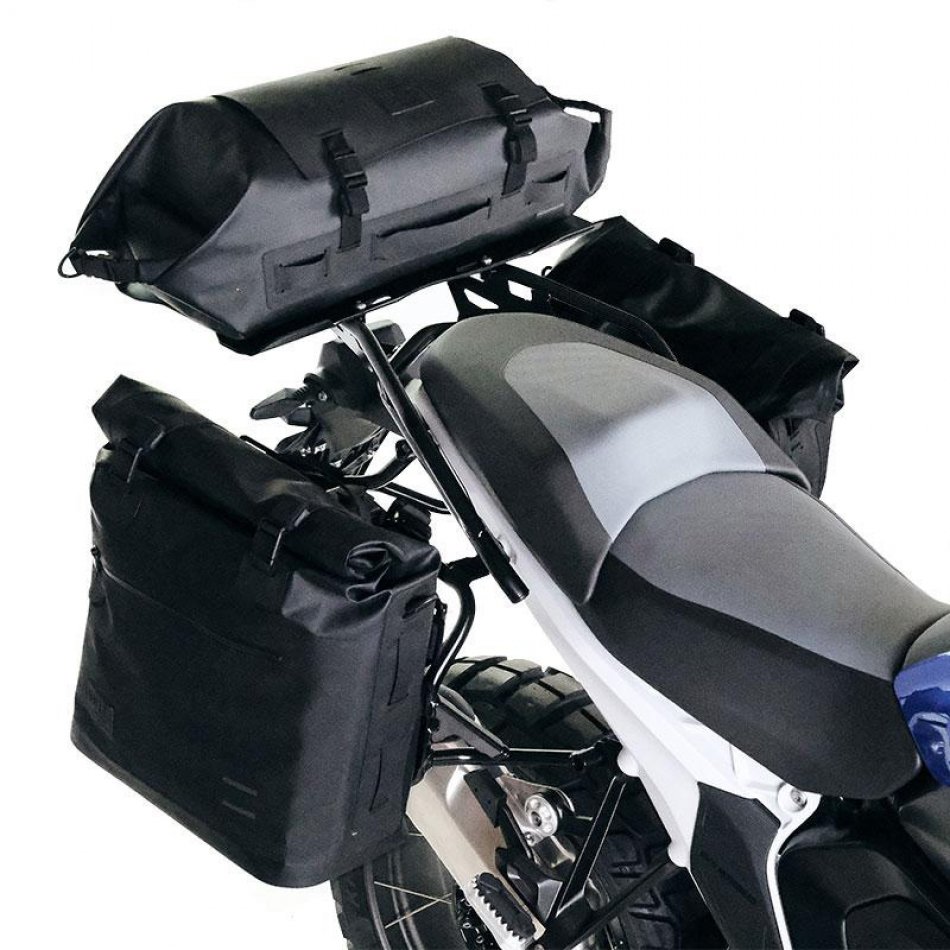 Rear luggage rack with passenger grip BMW R1300GS (black colour)