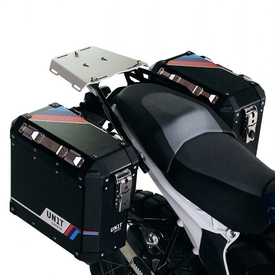 Rear luggage rack with passenger grip BMW R1300GS (black colour)