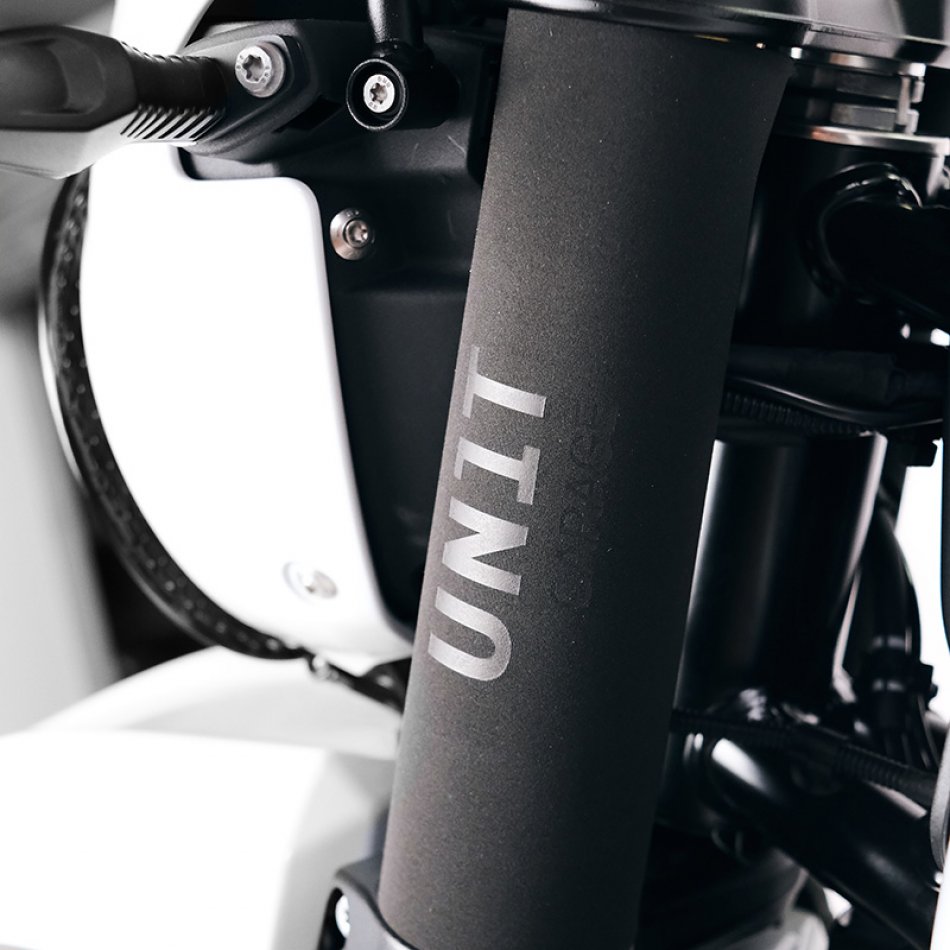 Fork protection with velcro BMW R12 G/S